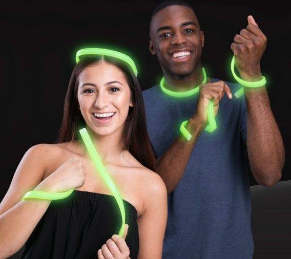 Twister Glow Sticks Bendable Twistable and Flexible Premier Glow