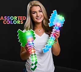 LED Pixel Axe (Ax) With 6 LEDs & Multiple Flashing Modes
