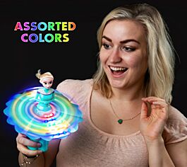 Light up Ice Princess Spinner | Spinning Wand | LED
