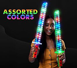 Light up Minecraft Ninja Sword | LED | Pixel Sword | Diamond