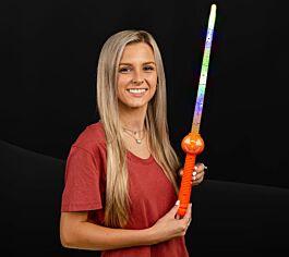 Light up Pumpkin Sword | LED | Flashing | Halloween | Jack-o-Lantern ...