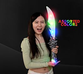 Light up Timber Wolf Sword | LED | Flashing | Toy | Assorted Colors