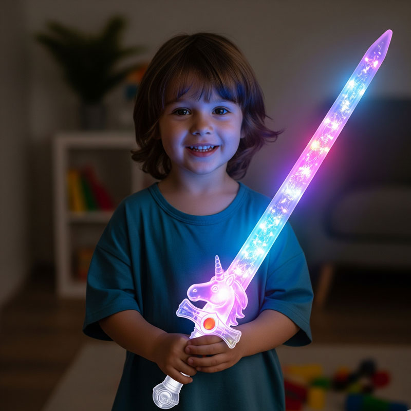 LED toys, fun flashing swords, light up guns we carry it all
